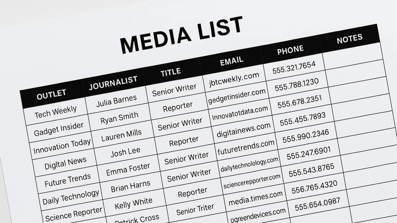 How to Build a Media List for Generative Engine Optimization (GEO ...